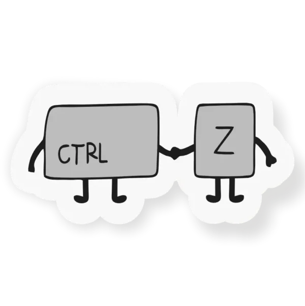 CTRL + Z – sticker – Spot75